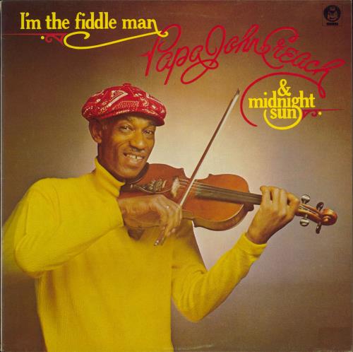 Papa John Creach I'm The Fiddle Man UK vinyl LP album (LP record) (210640)