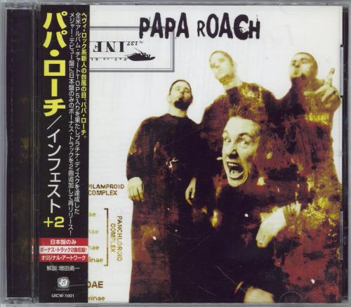 Papa Roach Infest Japanese Promo CD album (CDLP) (222607)