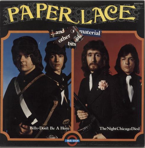 Paper Lace ...And Other Bits Of Material UK vinyl LP album (LP record ...