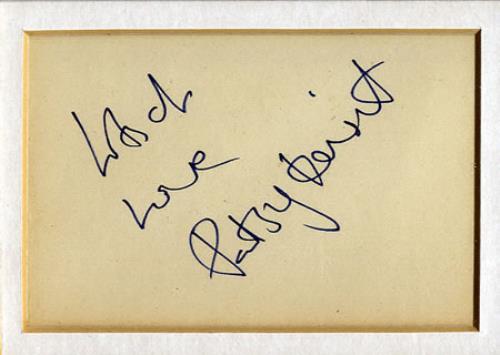 Patsy Kensit Photo & Autograph UK memorabilia (377978) PHOTO & AUTOGRAPH