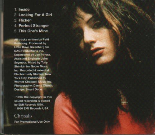Patti Rothberg Between The 1 And The 9 Sampler UK Promo CD single (CD5 ...