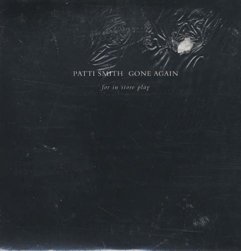 Patti Smith Gone Again US Promo CD album (CDLP) (88935)