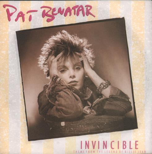 Pat Benatar Invincible German 7" vinyl single (7 inch record / 45) (666523)