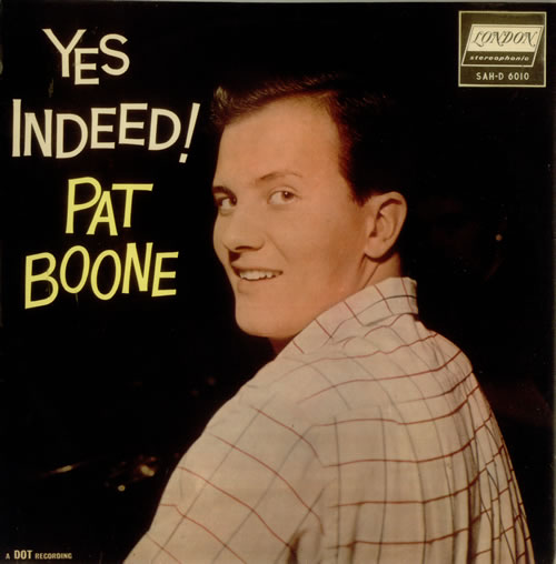 Pat Boone Yes Indeed! UK vinyl LP album (LP record) (547125)