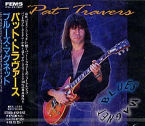 Pat Travers Blues Magnet Japanese Promo CD album (CDLP) (202084)