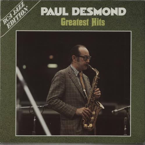 Paul Desmond Greatest Hits German vinyl LP album (LP record) (673127)