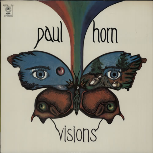 Paul Horn Visions Japanese vinyl LP album (LP record) (594231)