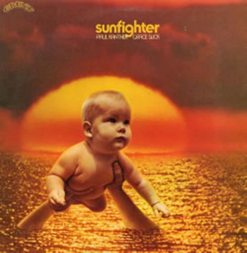 Paul Kantner Sunfighter UK vinyl LP album (LP record) (264157)