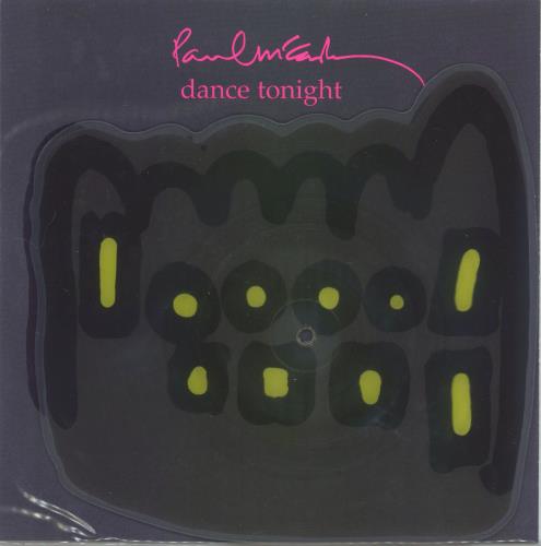 Paul McCartney and Wings Dance Tonight UK shaped picture disc (picture ...