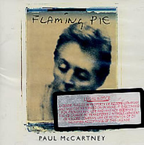 Paul McCartney and Wings Flaming Pie US Promo CD album (CDLP) (92286)