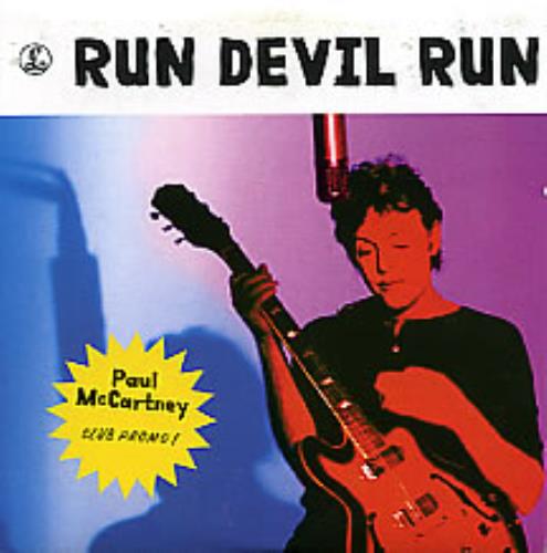 Paul McCartney and Wings Run Devil Run UK Promo CD single (CD5 / 5 ...
