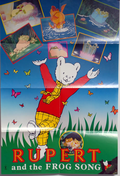 Paul McCartney and Wings Rupert And The Frog Song UK poster (591199)
