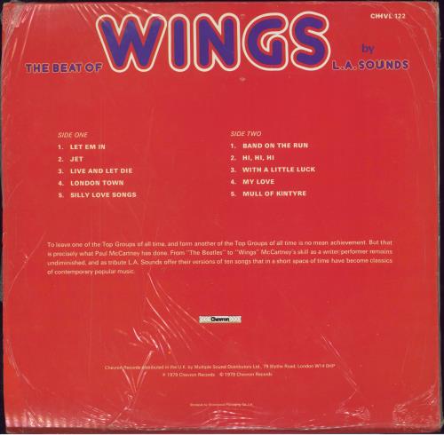Paul McCartney and Wings The Beat Of Wings UK vinyl LP album (LP record ...