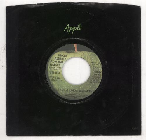 Paul McCartney and Wings Uncle Albert / Admiral Halsey US 7" vinyl ...