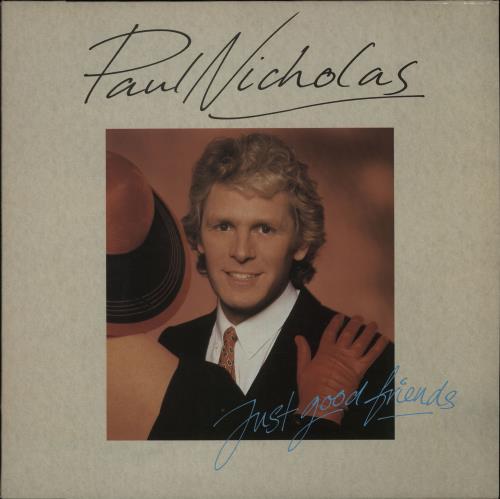 Paul Nicholas Just Good Friends UK vinyl LP album (LP record) (656034)
