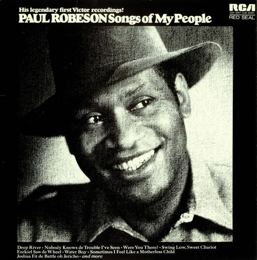 Paul Robeson Songs Of My People UK vinyl LP album (LP record) (523407)