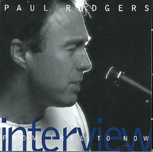 Paul Rodgers From Free Now Interview US Promo CD album (CDLP) (100625)
