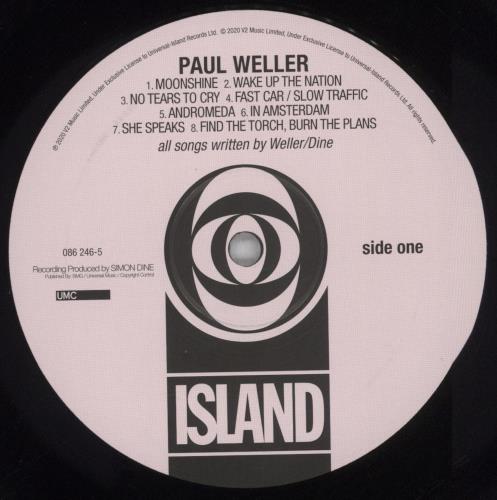 Paul Weller Wake Up The Nation UK vinyl LP album (LP record) (843843)