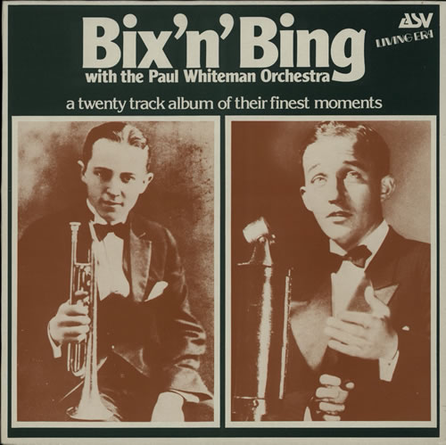 Paul Whiteman Bix 'n' Bing UK vinyl LP album (LP record) (566237)