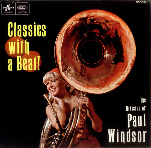 Paul Windsor Classics With A Beat! UK vinyl LP album (LP record) (456091)