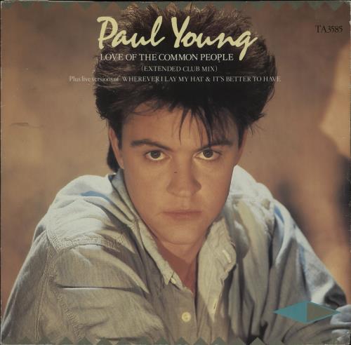 Paul Young Love Of The Common People UK 12" vinyl single (12 inch ...
