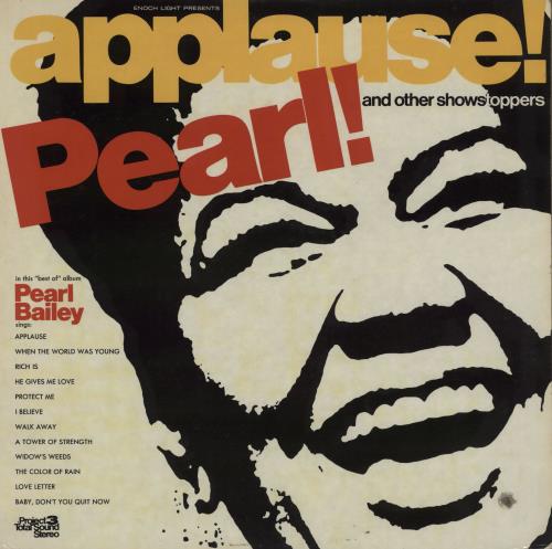 Pearl Bailey Applause! US vinyl LP album (LP record) (758462)