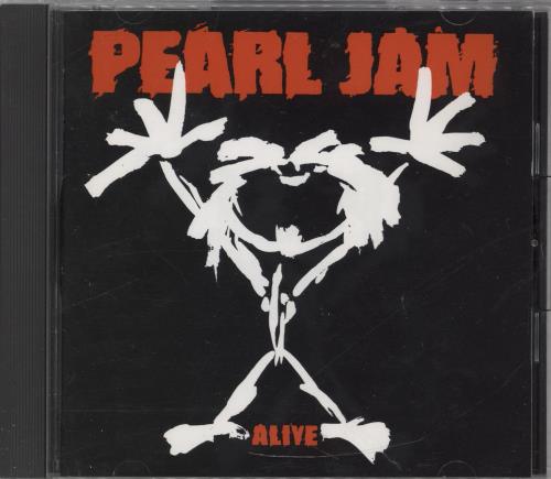 Pearl Jam Alive Japanese CD single (CD5 / 5") (765714)