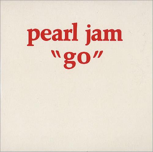 Pearl Jam Go UK Promo CD single (CD5 / 5") (24589)