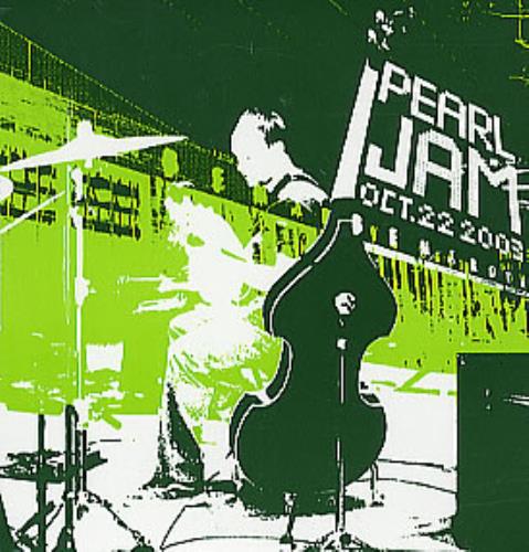 Pearl Jam Oct.22 2003 US Promo CD single (CD5 / 5") (299331)