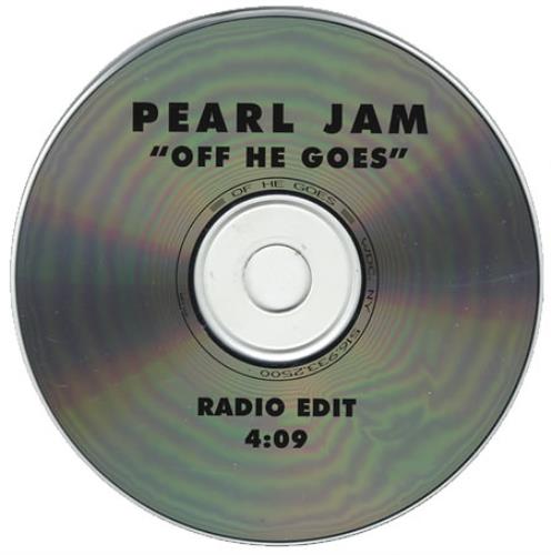 Pearl Jam Off He Goes US Promo CD single (CD5 / 5") (395012)