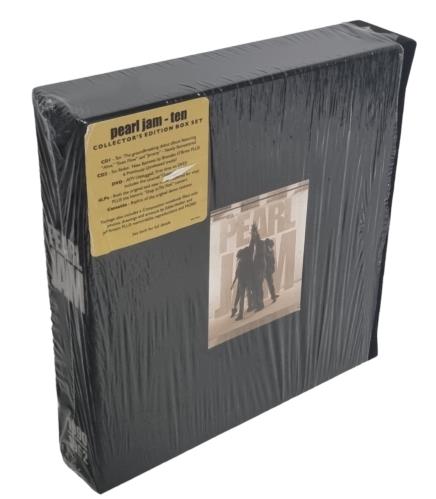 Pearl Jam Ten - Super Deluxe Collectors Edition - Shrink UK box set ...
