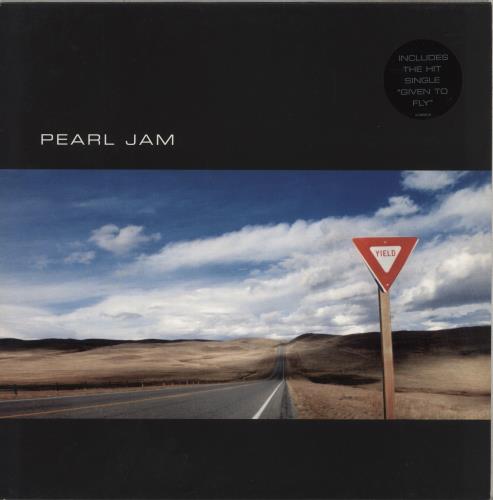 Pearl Jam Yield Dutch vinyl LP album (LP record) (593925)