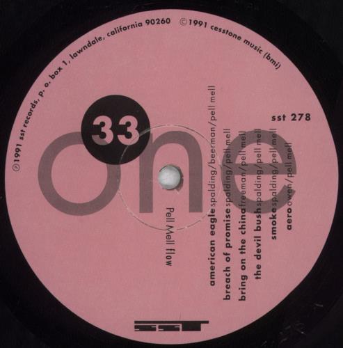 Pell Mell Flow US vinyl LP album (LP record) (841098)