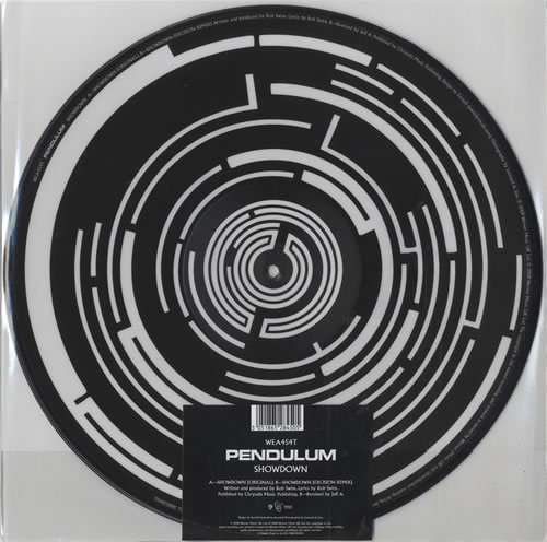 Pendulum Showdown UK 12" vinyl picture disc (12 inch picture record ...
