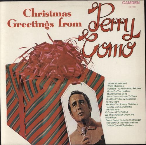 Perry Como Christmas Greetings From Perry Como UK vinyl LP album (LP ...