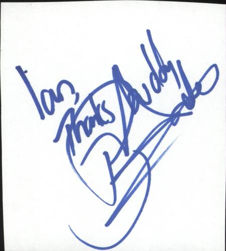 Peter Andre Autograph UK memorabilia (732401) AUTOGRAPH