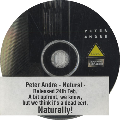 Peter Andre Natural UK Promo CD single (CD5 / 5") (105551)
