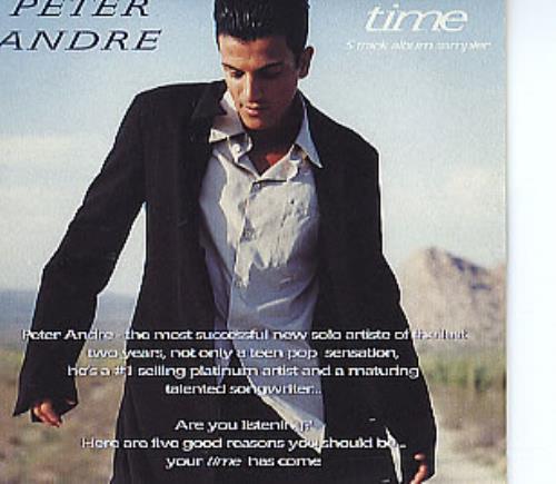 Peter Andre Time - 5-track Sampler UK Promo CD single (CD5 / 5") (100142)