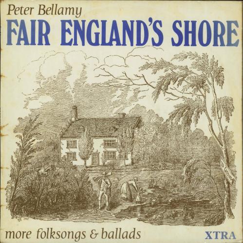 Peter Bellamy Fair England's Shore UK vinyl LP album (LP record) (789422)