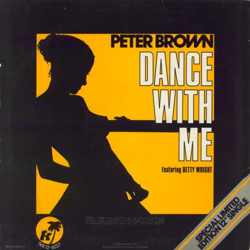Peter Brown Dance With Me UK 12" vinyl single (12 inch record / Maxi ...