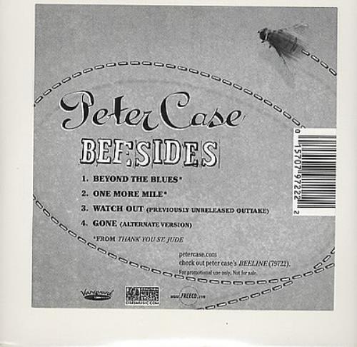 Peter Case Beesides US Promo CD single (CD5 / 5") (371260)