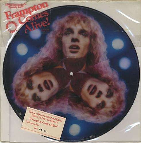Peter Frampton Frampton Comes Alive! US picture disc LP (vinyl picture disc album) (105164)
