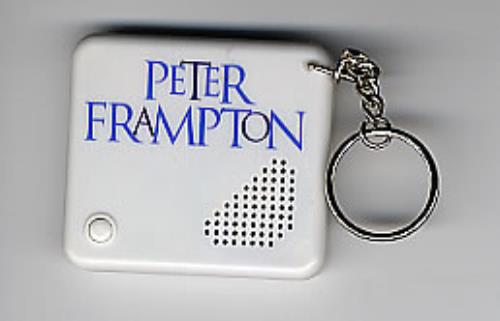 Peter Frampton Musical Key Ring US Promo memorabilia (291215) KEY RING