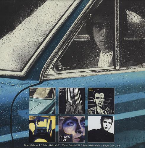 Peter Gabriel Paper Sleeve Reissue Collection - Box Japanese ...