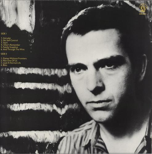 Peter Gabriel Peter Gabriel III UK vinyl LP album (LP record) (391515)
