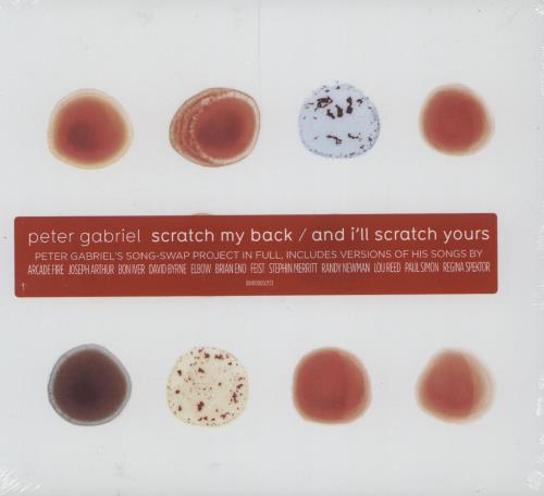Peter Gabriel Scratch My Back/And I'll Scratch Yours UK 2 CD album set (Double CD) (750894)