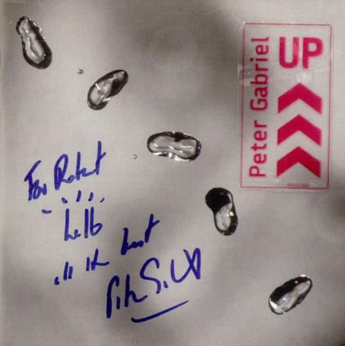 Peter Gabriel Up - Autographed US CD album (CDLP) (520986)