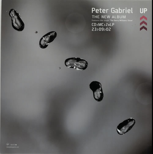 Peter Gabriel Up UK Promo display (632100)