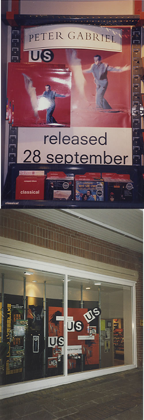 Peter Gabriel Us UK Promo memorabilia (589956) PROMO PHOTOGRAPHS