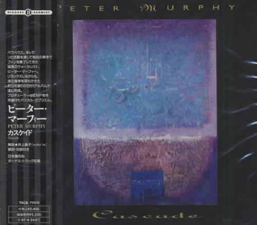 Peter Murphy Cascade Japanese Promo CD album (CDLP) (177847)